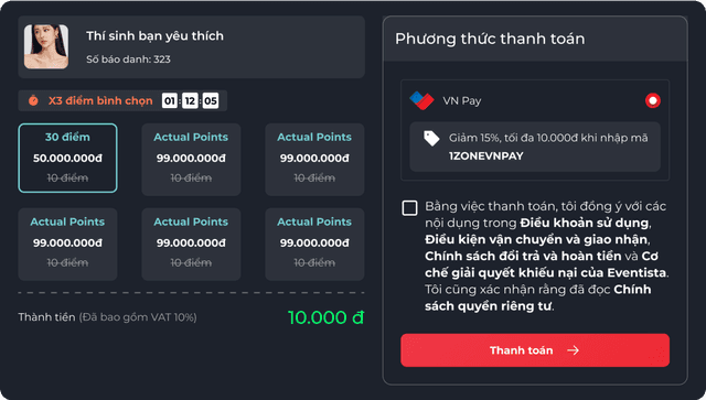 Hướng dẫn bình chọn CEM King and Queen 2024